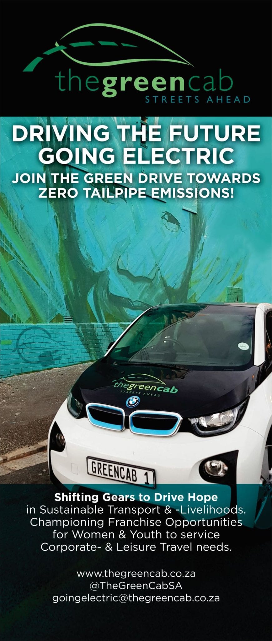 The Green Cab | Green Economy | VUKA Group